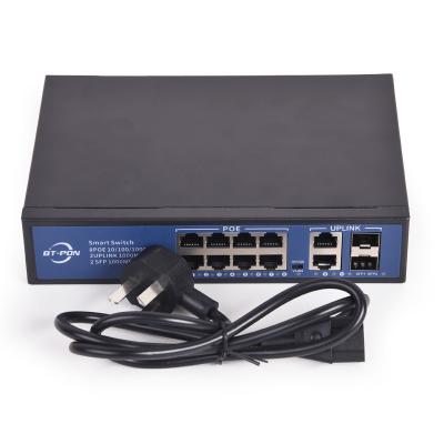 China 4 Port-Netz-Schalter Ethernet 10/100mbps IEEE 802.3af Poe zu verkaufen