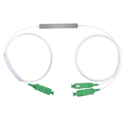 中国 ANATEL 1x8 1x16 SC/APCのマイクロ ブロックの鋼鉄管FTTH PLCのディバイダー 販売のため