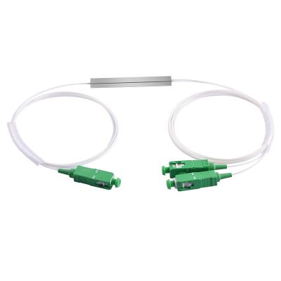 中国 ANATEL 1x8 1x16 SC/APCのマイクロ ブロックの鋼鉄管FTTH PLCのディバイダー 販売のため