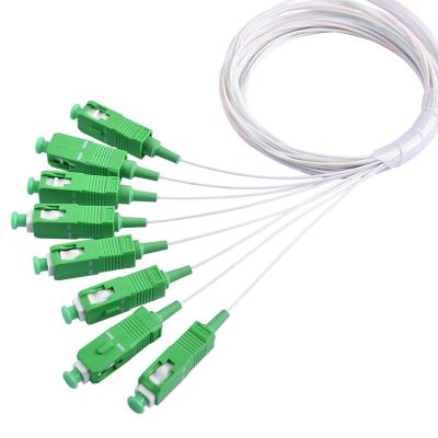 Cina separatore a fibra ottica dello SpA della metropolitana d'acciaio del connettore di 1x8 1x16 1X64 SC/APC in vendita