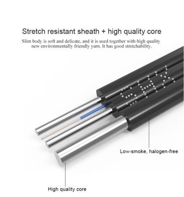 China ADSS 24 144 van de de Begrafenisvezel van de 288 Kernbuis de Directe Optische Kabel Te koop