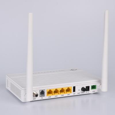 中国 FTTH Onu Wifiの変復調装置1GE 3FE 1の鍋CATV EPON ONUの単位 販売のため