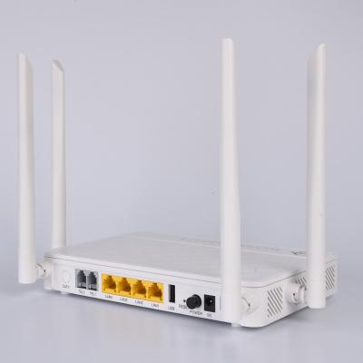 Cina 4GE WIFI FTTH ROAUTER GPON XPON Ontario ONU a due bande in vendita