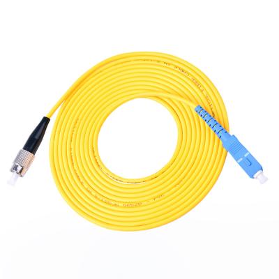 Cina Cavo di toppa di Jumper Multimode Duplex Fiber Optic della treccia delle Telecomunicazioni in vendita
