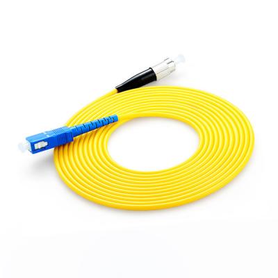 Cina Cavo di toppa di Jumper Multimode Duplex Fiber Optic della treccia delle Telecomunicazioni in vendita