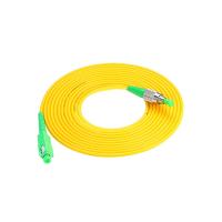 China SC/APC Single Mode FTTH Drop Cable Fiber Optic Patch Cord for sale
