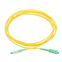 China LC UPC Duplex Single Mode Fiber Cable Uniboot Patch Cord for sale