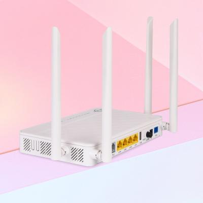China Microplaqueta dupla plástica FTTH de Realtek da faixa de WiFi GPON Ontário dos POTENCIÔMETROS 4GE 2 à venda