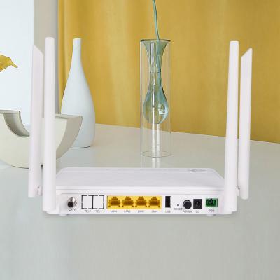 中国 4GE FTTH GEPON XPONデュアル バンドのWifi ONUのルーター サポートIPv4 IPv6 販売のため