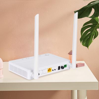 中国 Ftthの解決Gpon Ont Onu 1GE 1FE 1TEL 2.4G WIFI CATV 販売のため