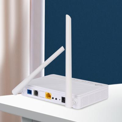 Cina Wifi 2 Lan Ftth Gpon Gepon Ont 1g1f Xpon Onu 300Mbps in vendita
