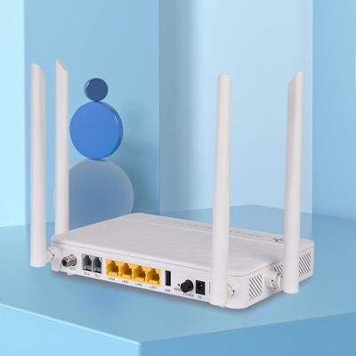 Cina RETE A DUE BANDE di 5dBi 1310nm 1490nm XPON ONU FTTH 4GE WIFI in vendita