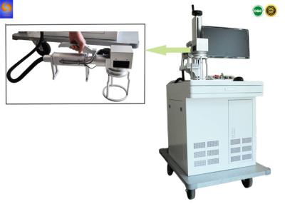 China Máquina automática da marcação do laser da fibra ótica multifuncional com punhos de Protable à venda