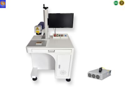 China máquina de gravura do laser da fibra 20W, estábulo da máquina da marcação do laser do metal de EZCAD à venda