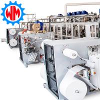 China Full Servo Baby Diaper Making Machine PLC Control wiht Professional Customization for sale
