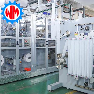 China 800 stuks/min Volledige servo baby luier maken machine PLC controle met CE Global Export Te koop