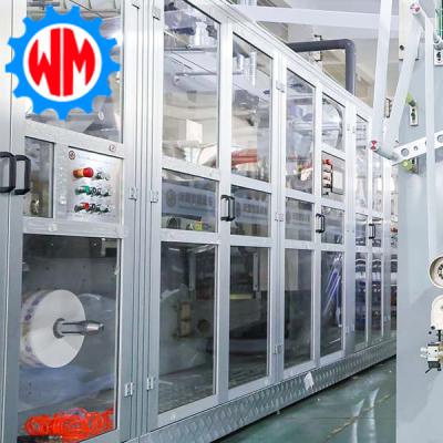 China High Efficiency Full Servo Baby Windeln Produktionslinie PLC Steuerung Weltweit Export zu verkaufen