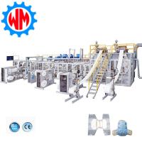 China High Performance Adult Diaper Making Machinery Automatic Control System Global Export for sale