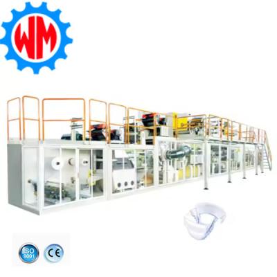 China 400KW Erwachsenen Windeln Produktionslinie 400pcs/Min Windeln Herstellungsmaschine for sale