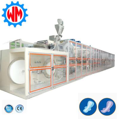 China Hoogwaardige machine voor het maken van servo-sanitaire servetten wereldwijd uitgevoerd met CE-certificaat Te koop