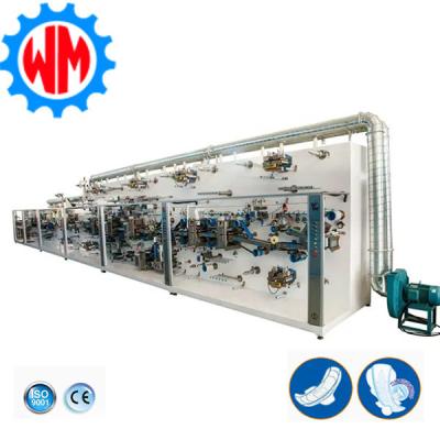 China High Speed Stable 1200PCS/Minute Sanitaire Servetten Maker met CE Te koop
