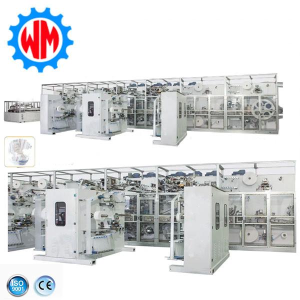 Quality High Speed Baby Training Pants Making Machine Powerful Factory for sale