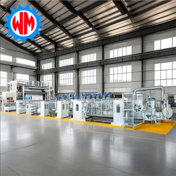 Quality 500pcs/Min Baby Pants Making Machine 380V Diaper Production Machine for sale