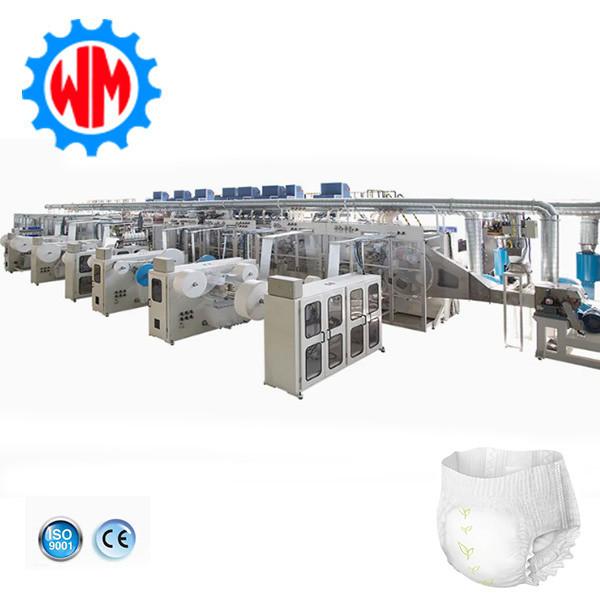 Quality 500 Pieces/Minute Baby Pants Machine Lower Energy Baby Pants Production Line for sale