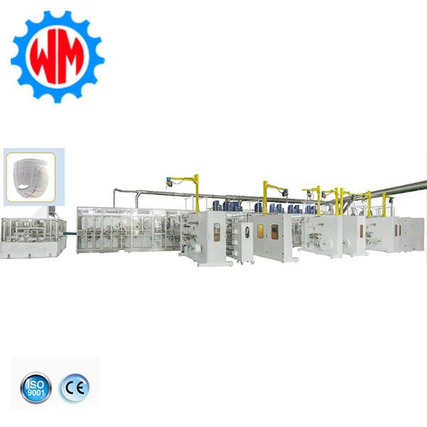 Quality 380V 50Hz Baby Diaper Making Machine Customized Diaper Production Machine for sale
