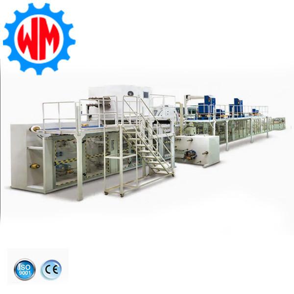 Quality High Speed Diaper Manufacturing Machine PLC Control Customizable for sale