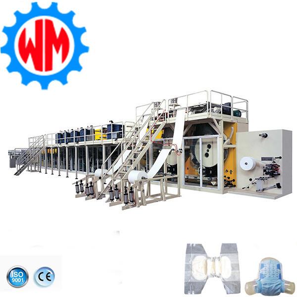 Quality 350PCS/Minute Adult Diaper Manufacturing High Speed Adult Diaper Machine for sale