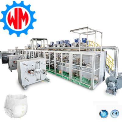 Quality 600-800 Pieces/Minute Diaper Machine Diaper Making Machinery for sale