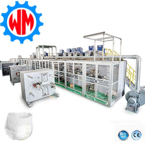 Quality 600-800 Pieces/Minute Diaper Machine Diaper Making Machinery for sale