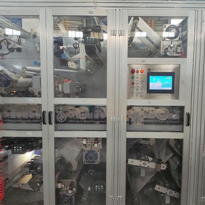 China Nuevo modelo de línea de producción de pañales para adultos de frecuencia eficiente Exportación al sudeste asiático en venta
