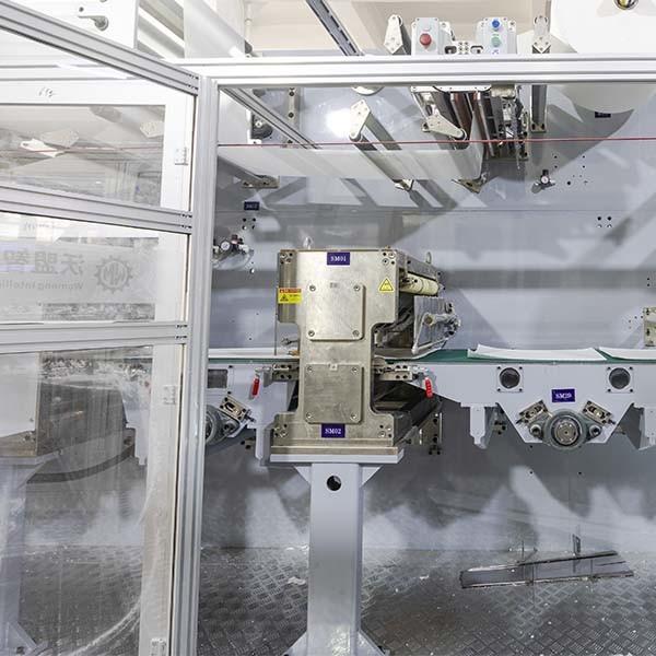 Quality Intelligent Underpad Making Machinery With CE 380V 50HZ Underpad Machine for sale