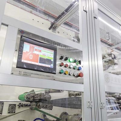 China Professionelle Fabrik Produkte Sanitär-Pad-Making-Maschinen angepasste Betriebssystem zu verkaufen