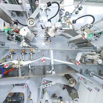 Cina Global Export Full Servo Big Ring Waist Baby Diaper Making Machinery Personalizzato con CE in vendita