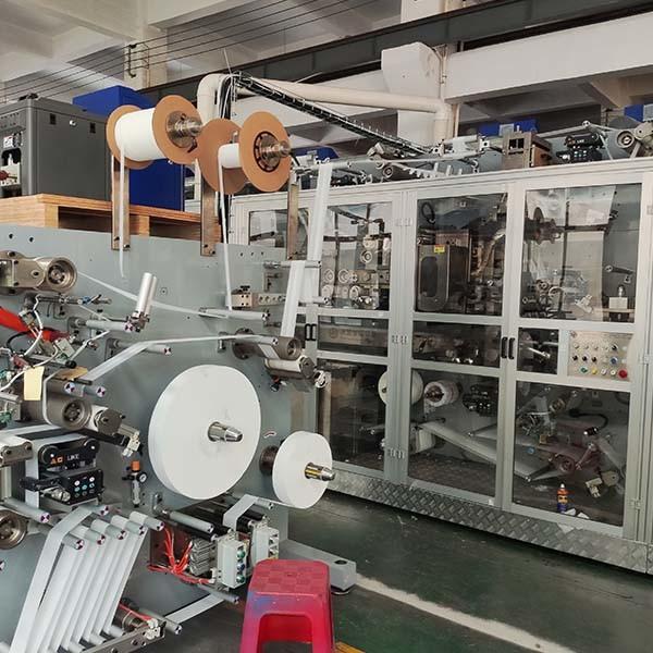 Quality High Speed Diaper Manufacturing Machine PLC Control Customizable for sale