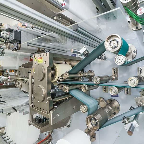 Quality High Speed Diaper Manufacturing Machine PLC Control Customizable for sale