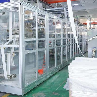 中国 フルセルボ ベビー 尿布 製造 機 高速自動システム 良質なアフター販売 販売のため