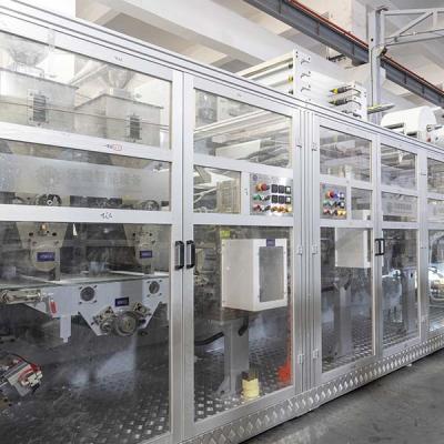China Womeng Intelligent Equipment Full Servo Sanitaire Servetten Productie Lijn met CE Te koop