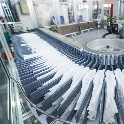 China Womeng Intelligent Equipment Full Servo Sanitaire Servetten Productie Lijn met CE Te koop