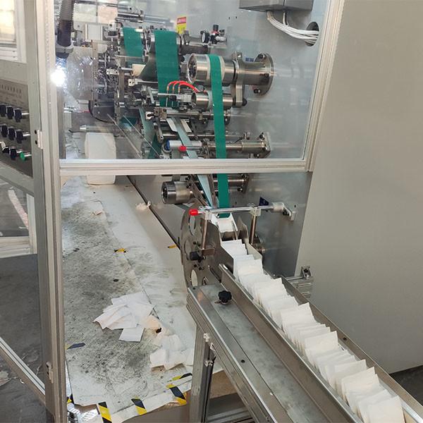 Quality Automatic Sanitary Pad Making Machine Full Servo High Speed Operation for sale