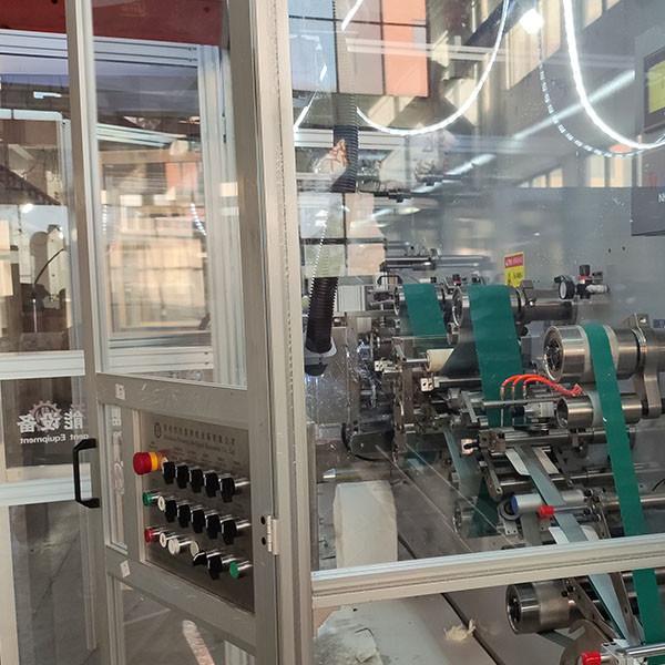 Quality Automatic Sanitary Pad Making Machine Full Servo High Speed Operation for sale