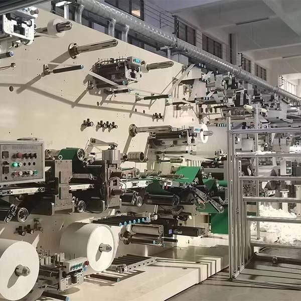 Quality Biodegradable Sanitary Pads Making Machine Customized Touch Screen for sale
