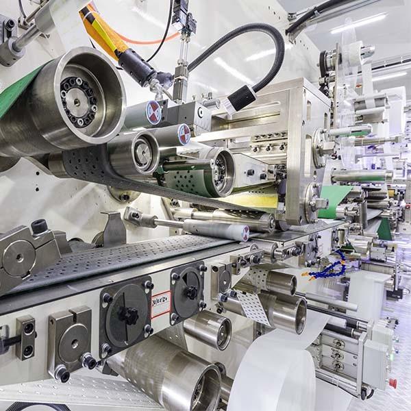 Quality Automated Sanitary Pad Production Machine 400KW Automatic Sanitary Pad Machine for sale
