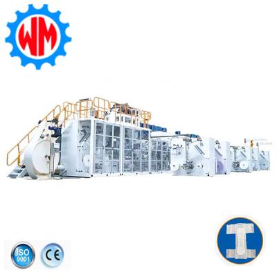 China 400pcs/min High Speed Adult Diaper Making Machine Pull-up Machinery with CE for sale