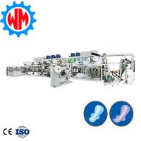 China High Speed Automatic Packaging Sanitary Pad Making Machine PLC Control for sale