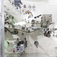 China High Speed Automatic Packaging Sanitary Pad Making Machine PLC Control for sale