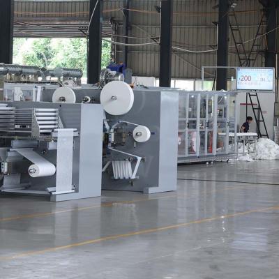 중국 신규 고품질 생리 속옷 생산 라인 위생 냅킨 기계 안정적인 작업 판매용